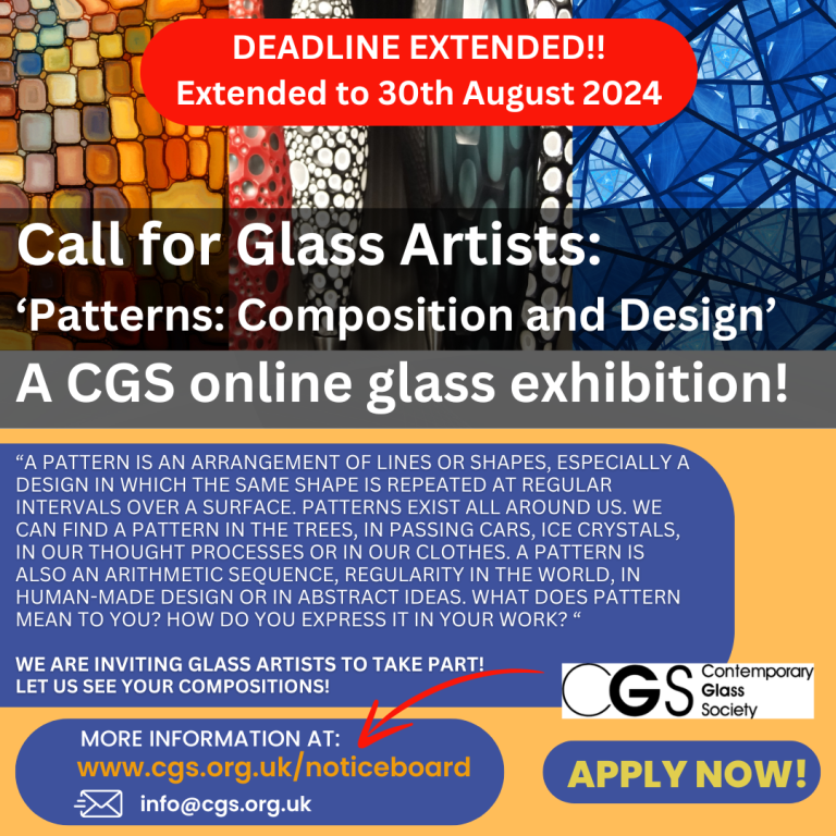 Noticeboard - Contemporary Glass Society