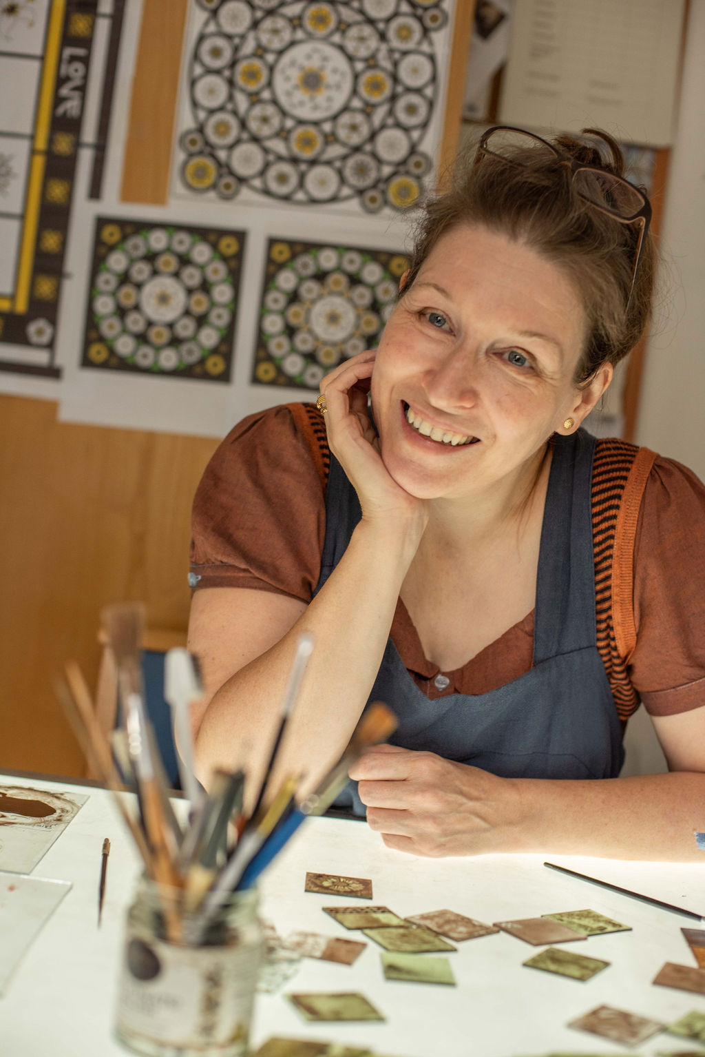 Helen Bower - Stained Glass Design & Craft - Contemporary Glass Society